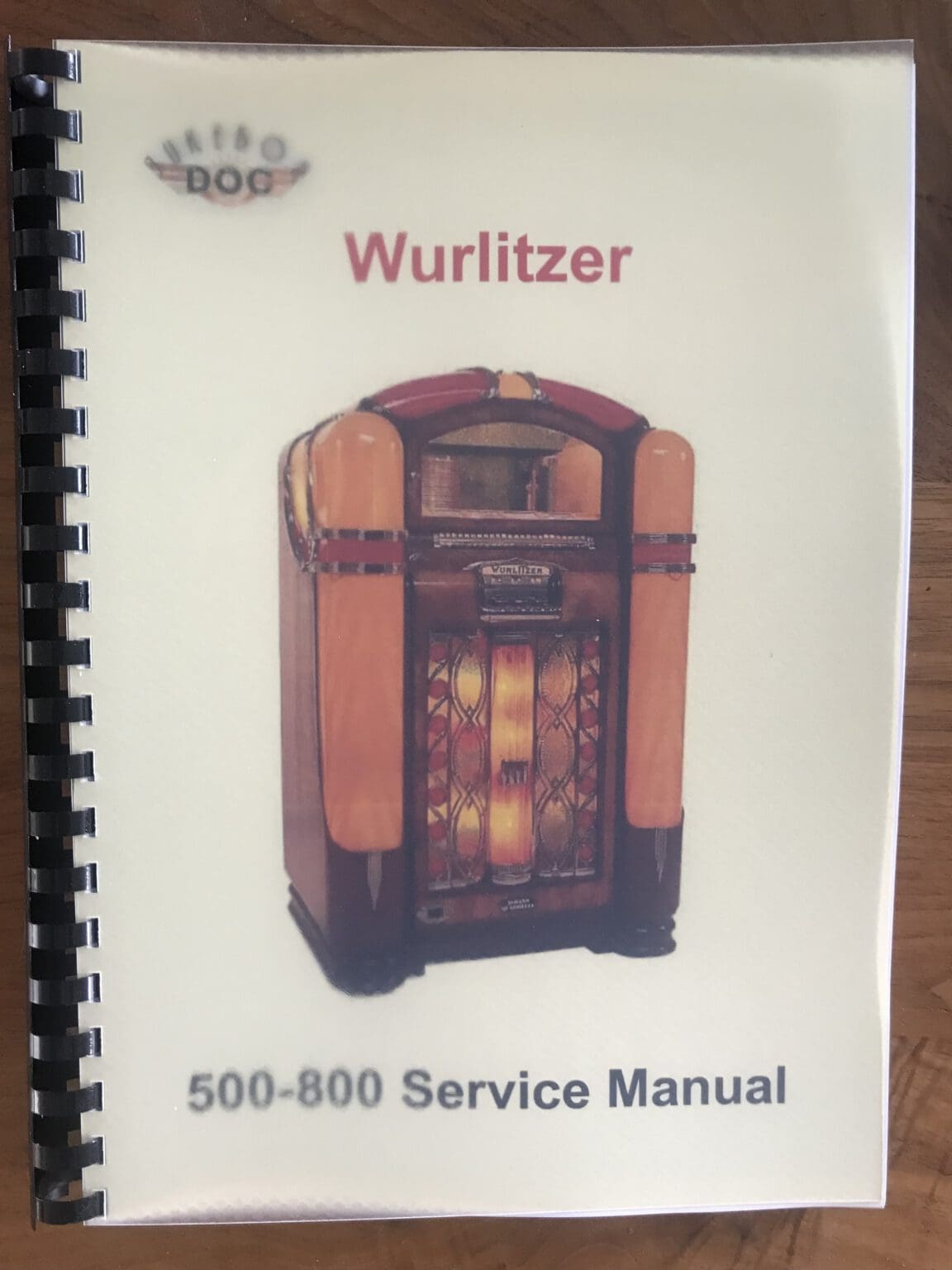Service Manuals voor elke jukebox - Jukebox Doc Vintagewinkel Den Bosch