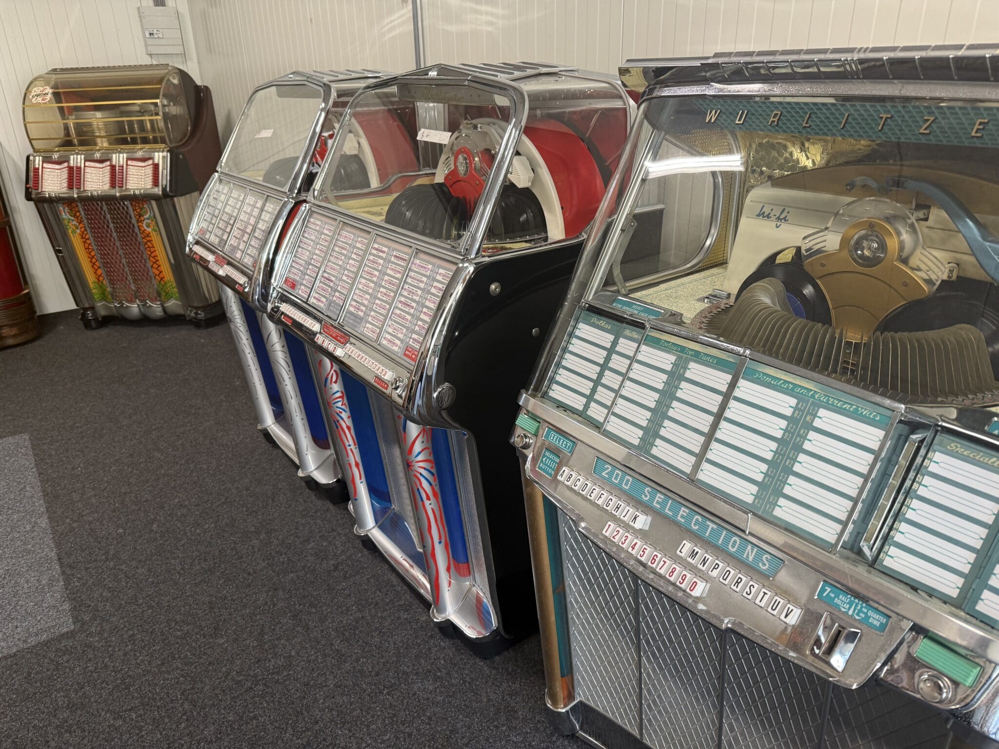 Jukeboxen TE KOOP bij jukebox winkel Jukebox Doc Den Bosch