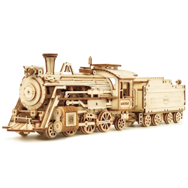 MC501 Prime Steam Express - Houten Bouwpakket 3D-Puzzel DIY Robotime ...